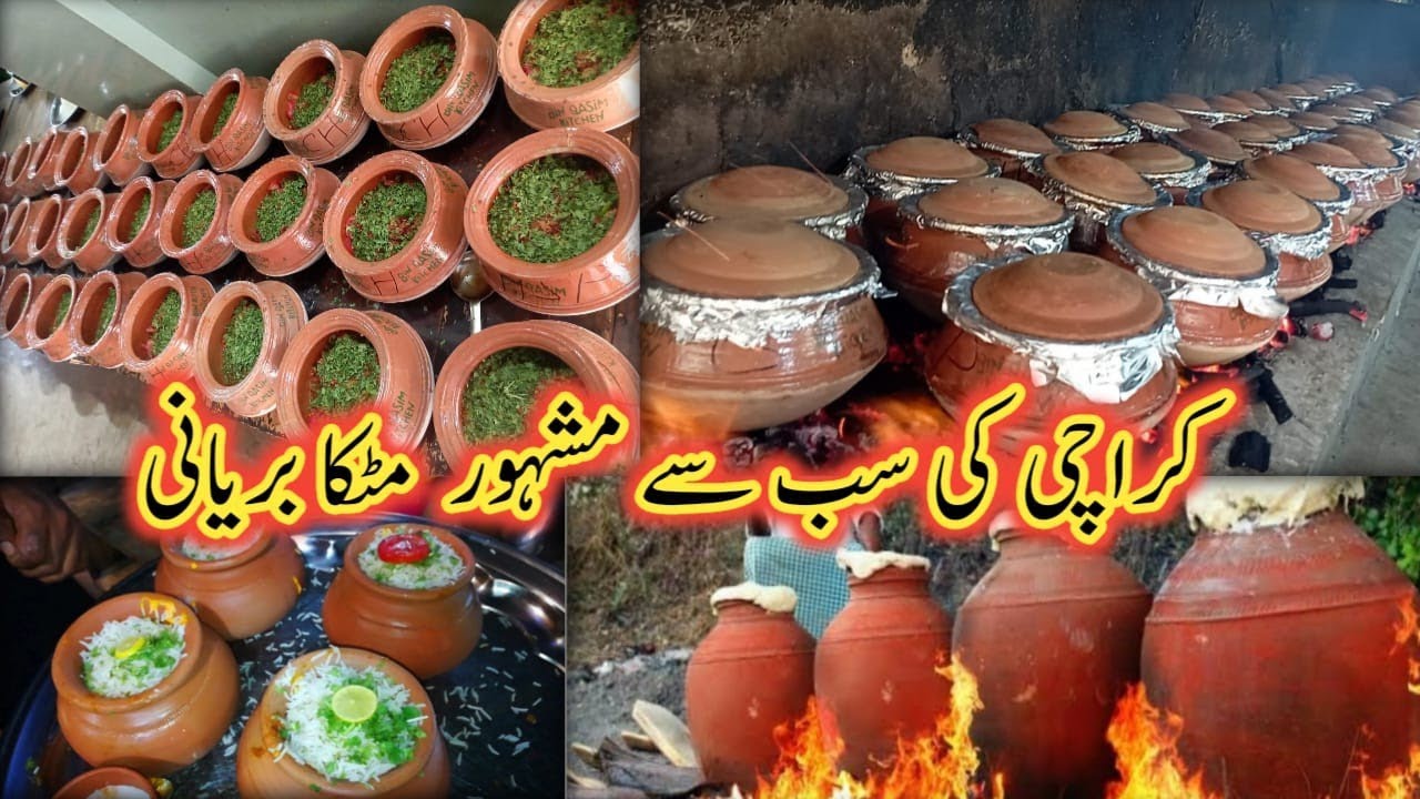 King of Matka BIRYANI MAKING|Traditional Matka Chicken Biryani Recipe ...