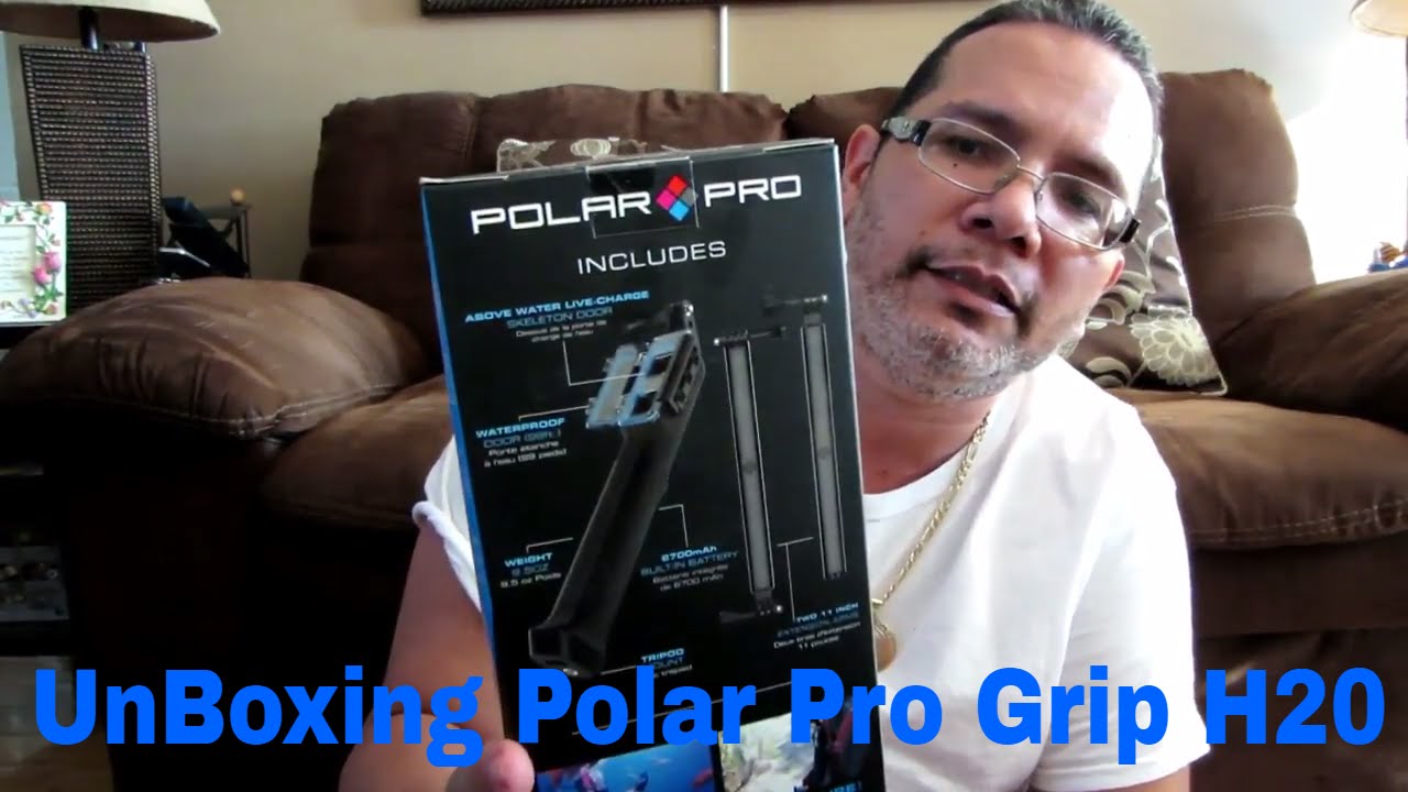 UnBoxing Polar Pro H20 for GoPro - YouTube