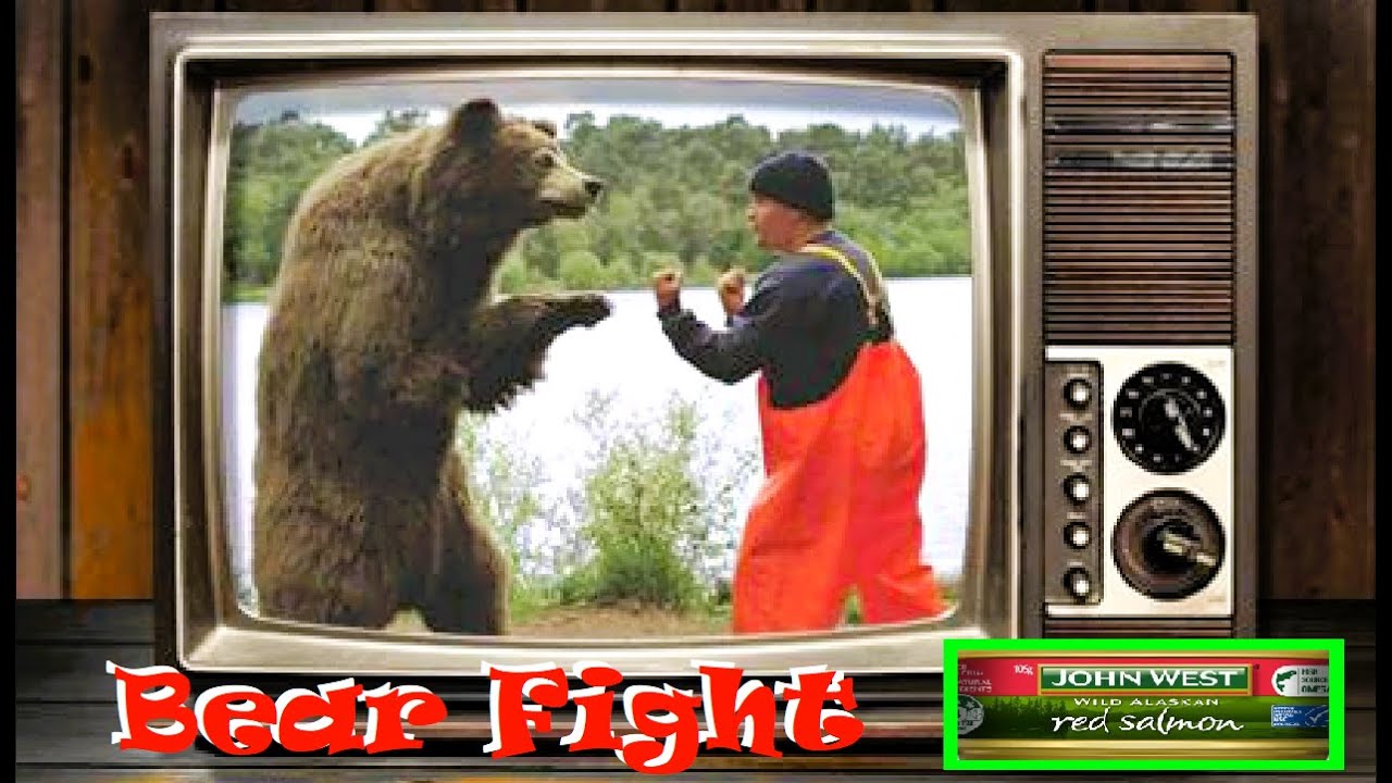 Classic John West 'Bear Fight' Advert. 2000 (UK) - YouTube
