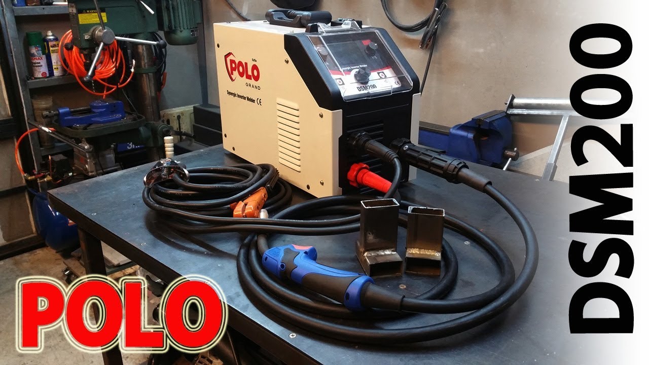 ตู้เชื่อม 2 ระบบ POLO DSM200 (MIG/MAG - MMA) - YouTube