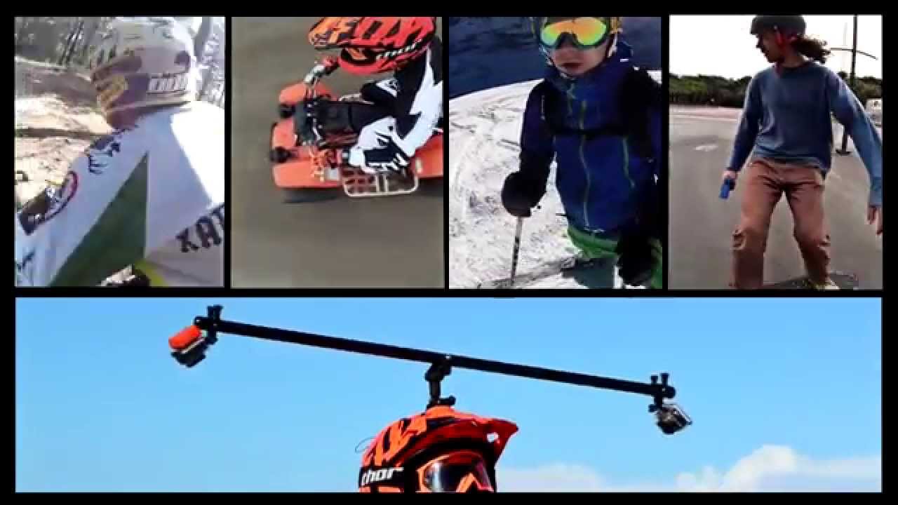 360 Helmet mount | Swivel | Rotor 360ª casco Gopro Sony Action Cam ...