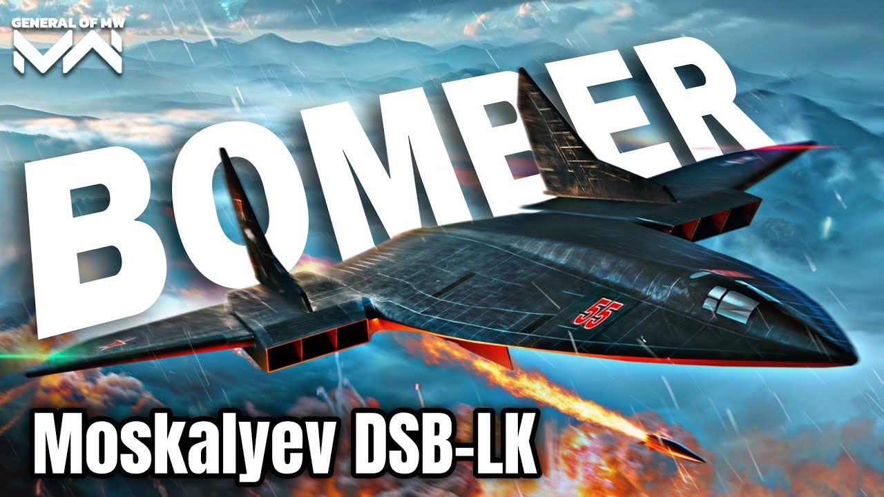 New MOSKALYEV DSB-LK Russian Hypersonic Bomber First Impression ...