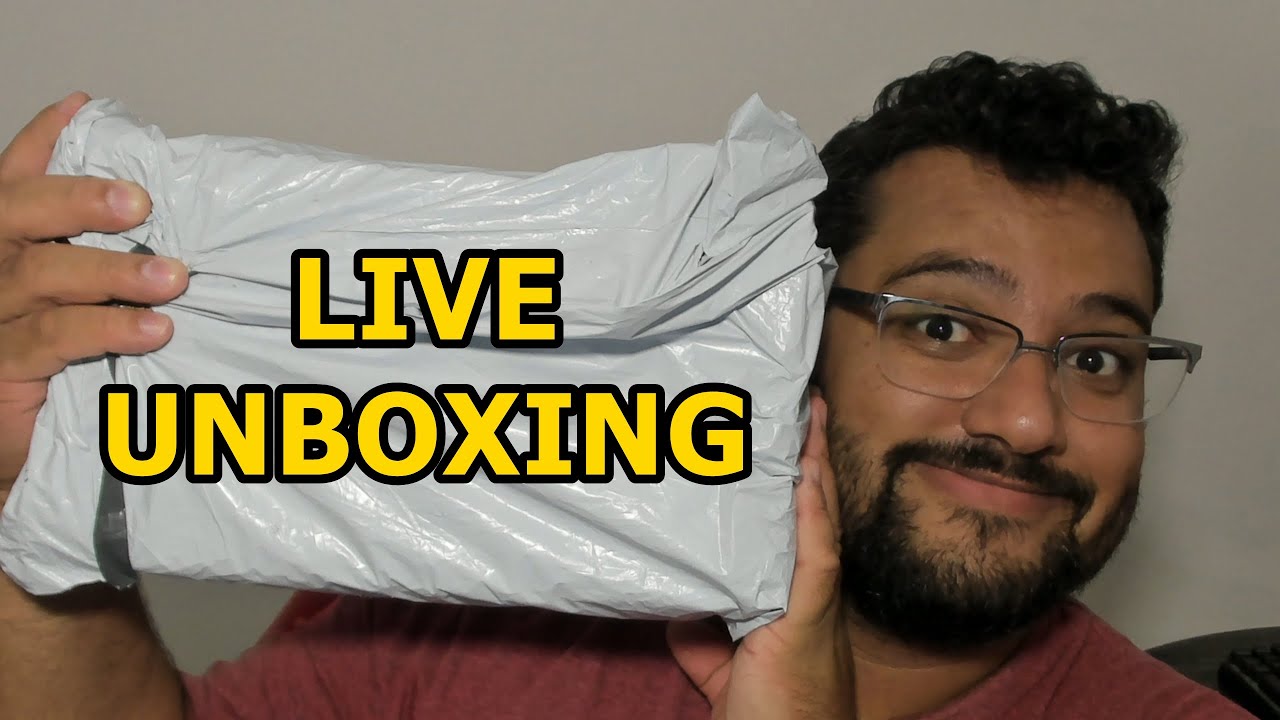LIVE UNBOXING 01/05 - YouTube
