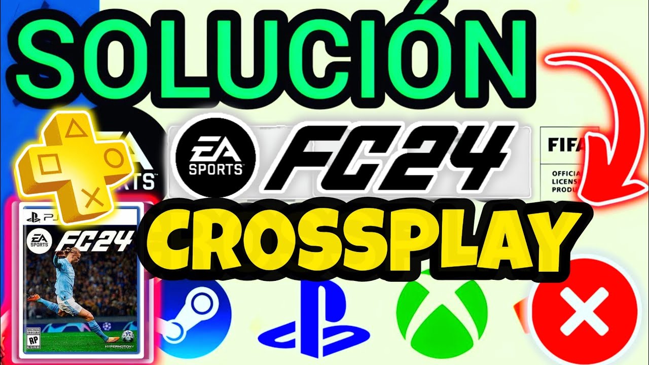 SOLUCIÓN para JUGAR ONLINE CROSSPLAY en FC 24 | PLAYSTATION vs XBOX ...