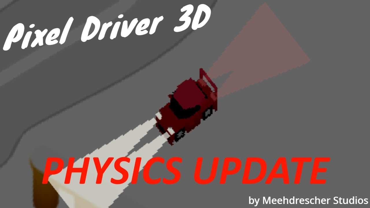 Pixel Driver 3D gameplay (racing game made in Scratch 3.0) - YouTube