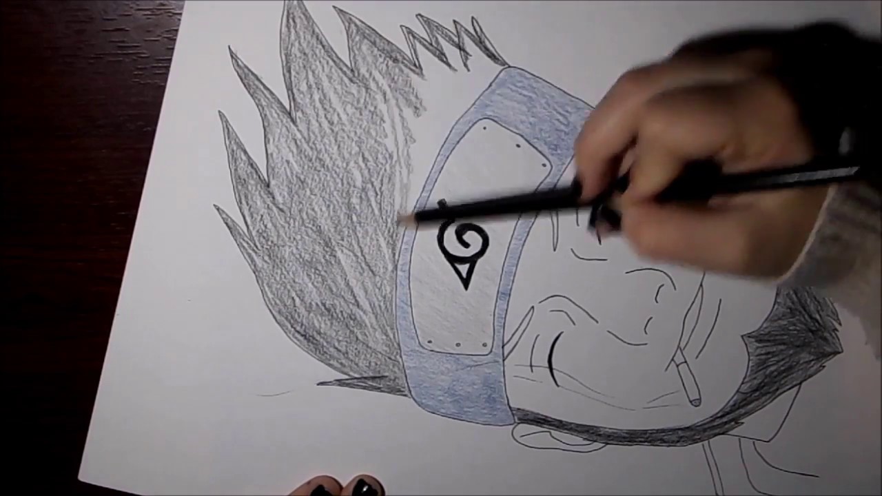 Speed Drawing Asuma Sarutobi (Naruto) - YouTube