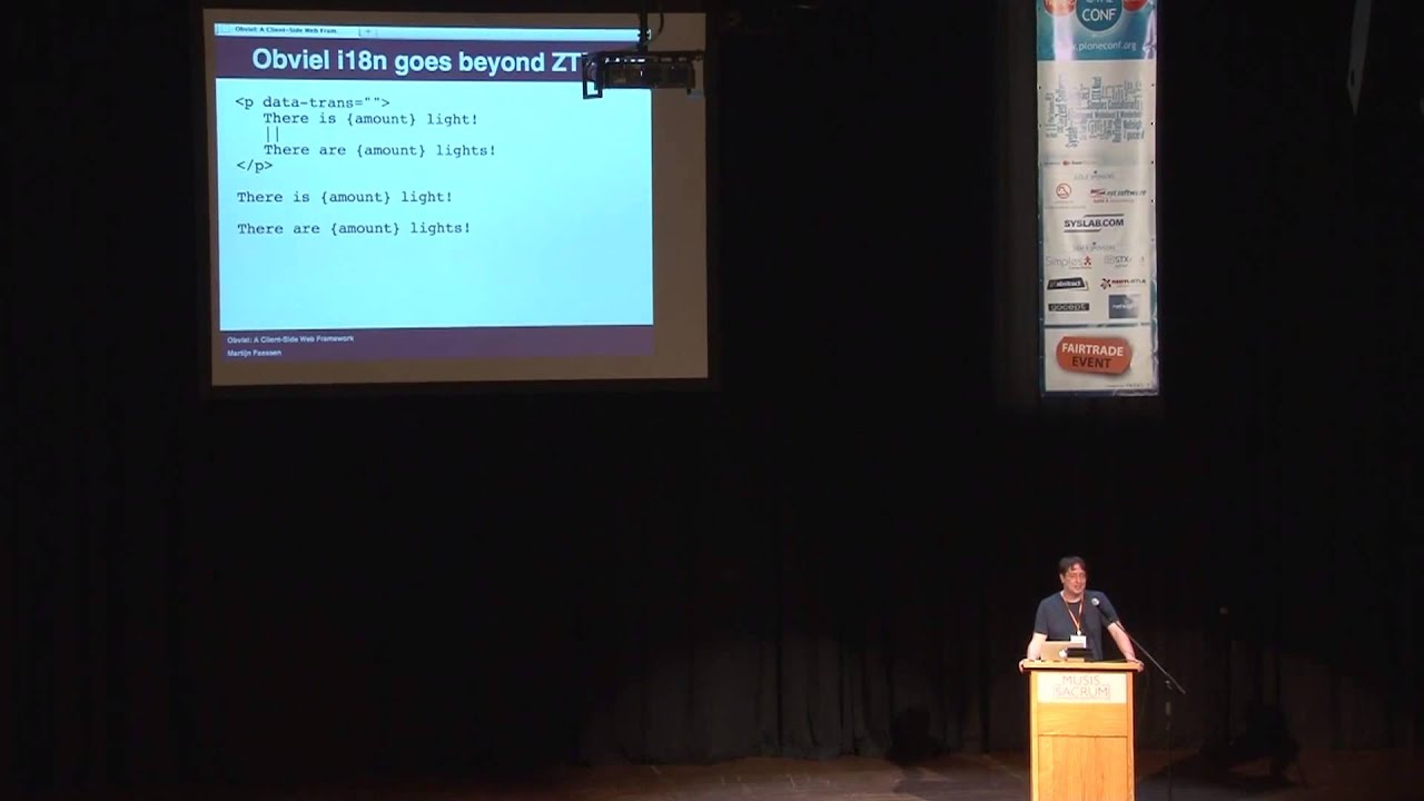 Martijn Faassen: Obviel: a client-side web framework - YouTube