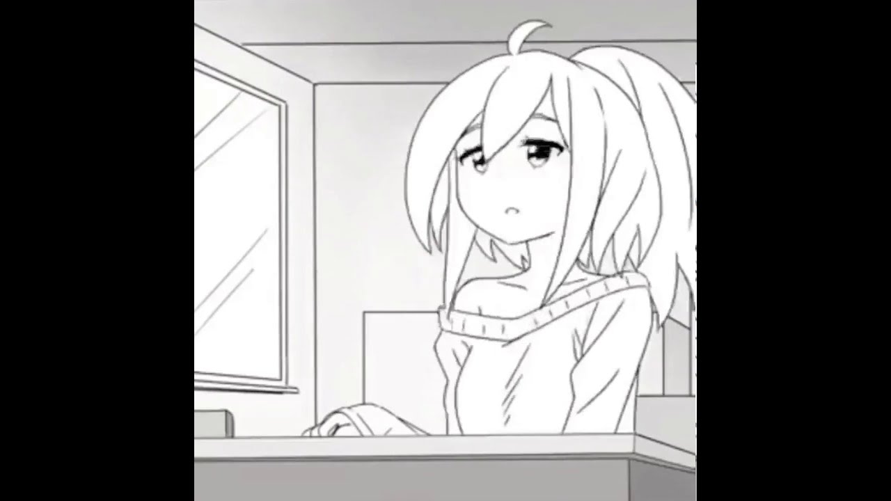 Anime girl hits her head #shorts - YouTube