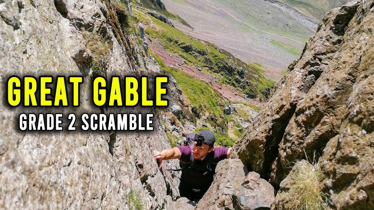 Great Gable | Grade 2 Scramble | Napes Needle | Westmorland Crags - YouTube