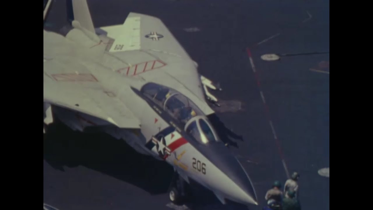 The F-14 Tomcat's First Deployment Aboard the USS Enterprise (March ...