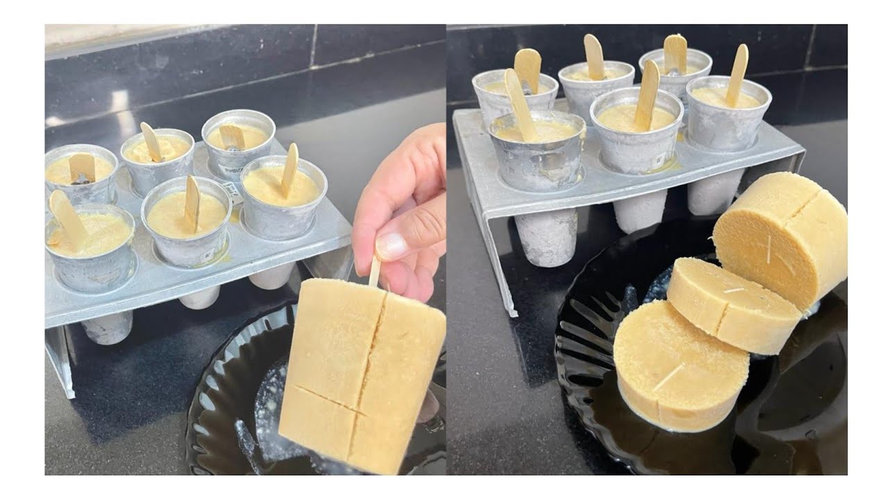 Mili Kulfi Recipe |Ice cream Recipe Street Style Khoya kulfi |Kulfi ...