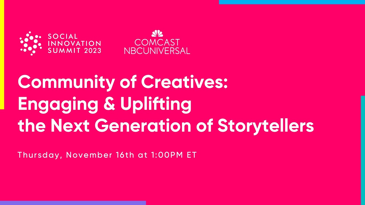 Community of Creatives: Engaging & Uplifting the Next Generation of ...
