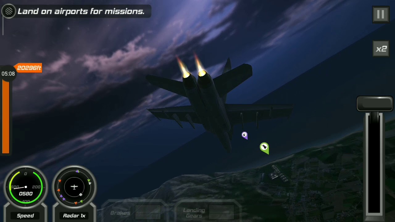 Flight Pilot Simulator 3D Free Episode #6 Minijet Android Gameplay ...