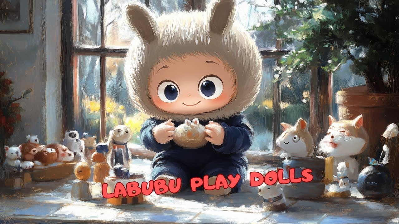 Labubu and Friends Play with Dolls | Labubu for Children | Music for ...
