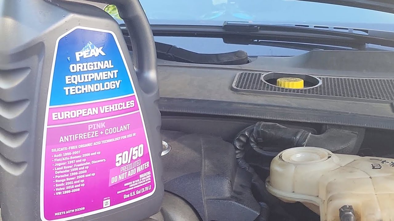 Audi A6 2007 3.2L How to add Coolant Easy !! - YouTube