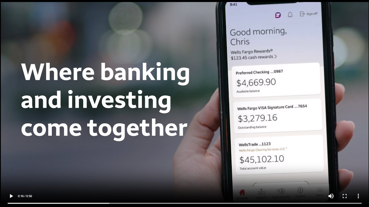 WellsTrade is do-it-yourself investing in the mobile app - YouTube