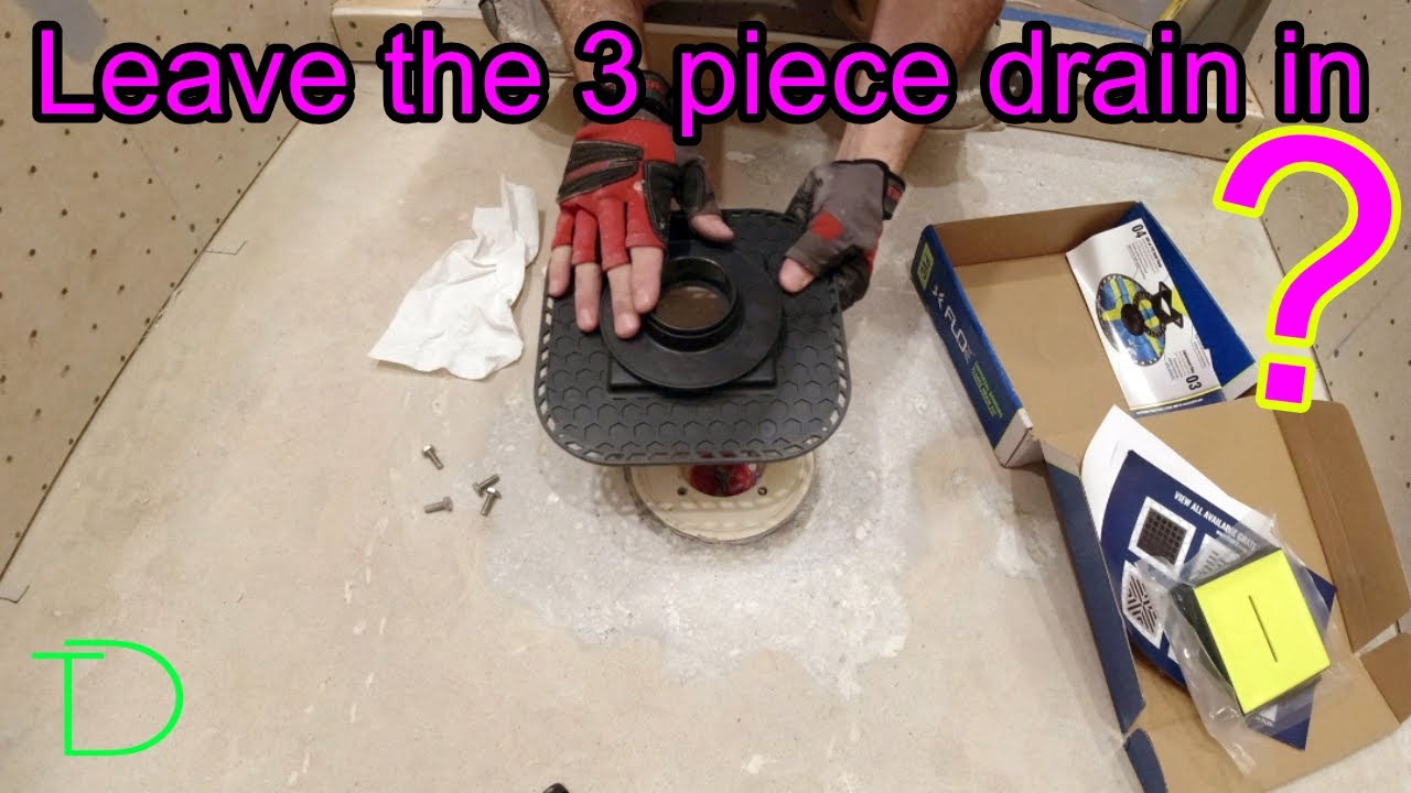 Connect to 3 piece drain with flow fx - YouTube