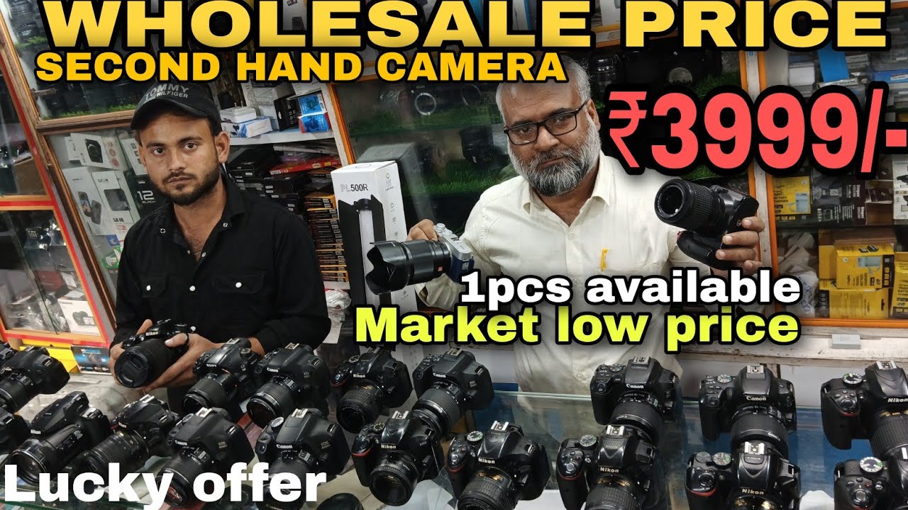 wholesale price Second hand dslr camera 📸 | D5600,200D,80D,90D,1300D ...