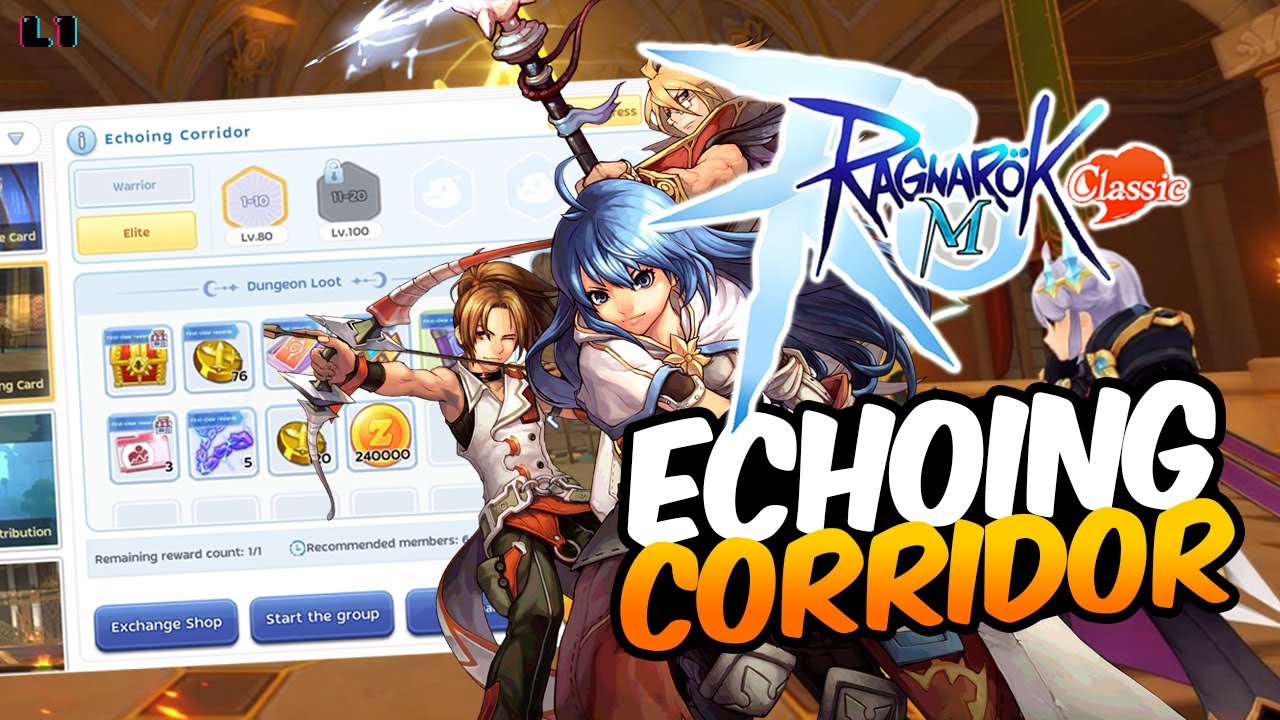 Guide for Echoing Corridor (Party or Solo) - Ragnarok M Classic - YouTube