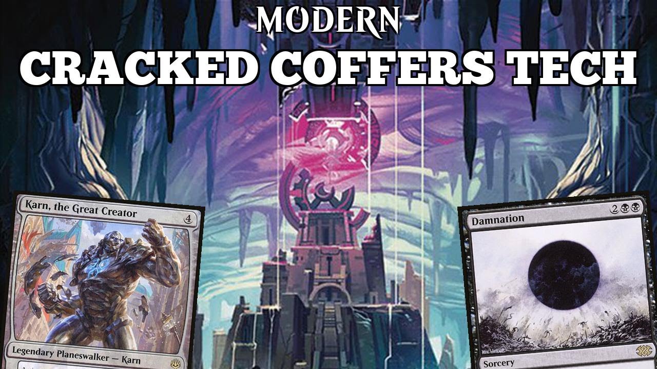 CRACKED COFFERS TECH | MonoB Coffers | Modern | MTGO - YouTube