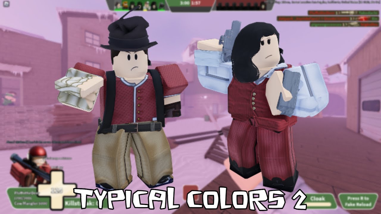 I Want to be a Better Agent/Flanker •Typical Colors 2• | Roblox - YouTube