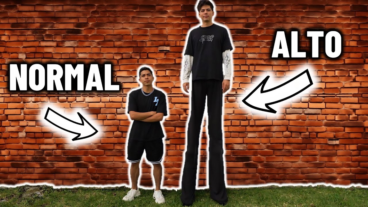 UN DÍA SIENDO EL HOMBRE MÁS ALTO DEL MUNDO 😱 - YouTube