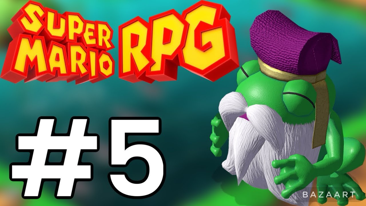 [Super Mario RPG] Part 5- Frog Sage! Tadpole Pond! - YouTube