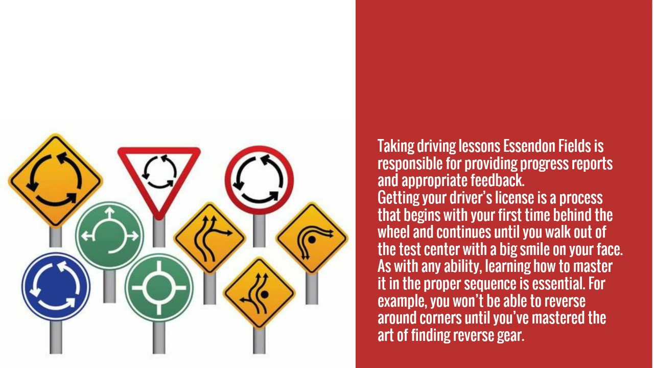 What We Offer You with Driving Lessons in Essendon Fields - YouTube