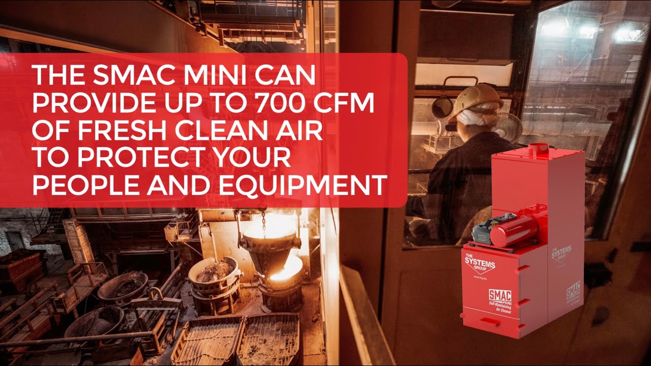 SMAC Mini Pulse-Cleaned Air Cleaner Offers Clean Air For Crane Cabs ...