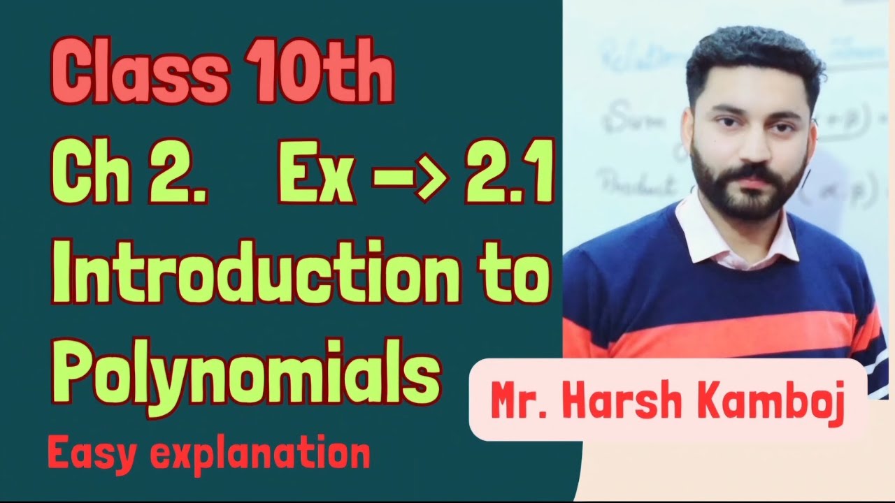 Ch:2 Polynomials #class10th #educational #motivational #tricks # ...