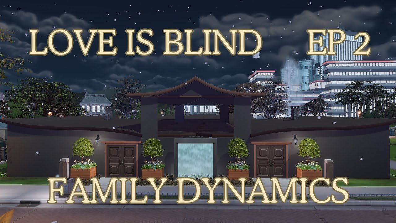 The Sims 4 | Love Is Blind | Family Dynamics Ep2 - YouTube