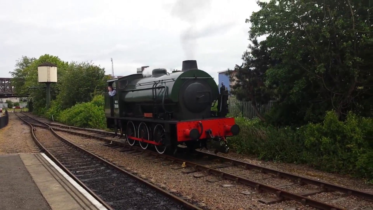 Steam Locomotive Action - YouTube