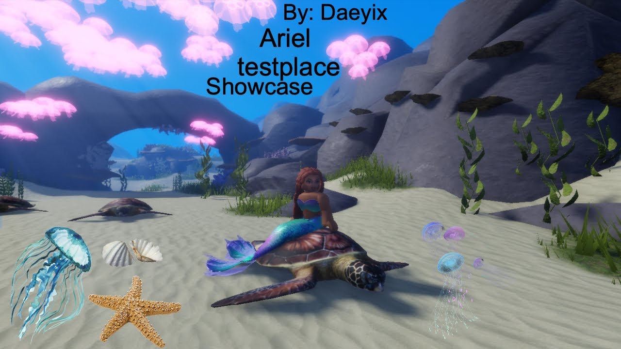 Ariel testplace showcase🐚🦀 - YouTube