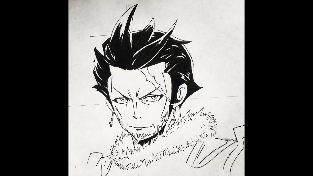 How to draw Silver Fullbuster (Fairy Tail) - YouTube