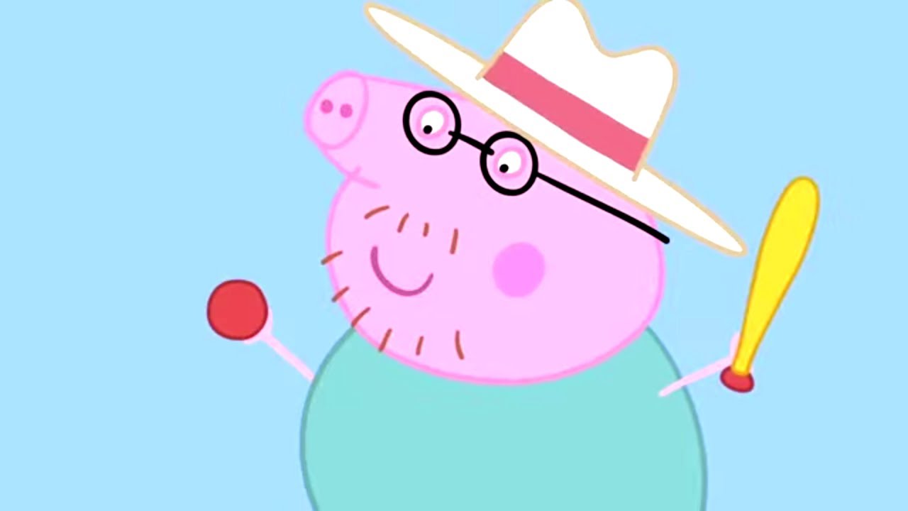 Peppa Pig Official Channel | Daddy Pig's in a bit of a Sticky Wicket ...