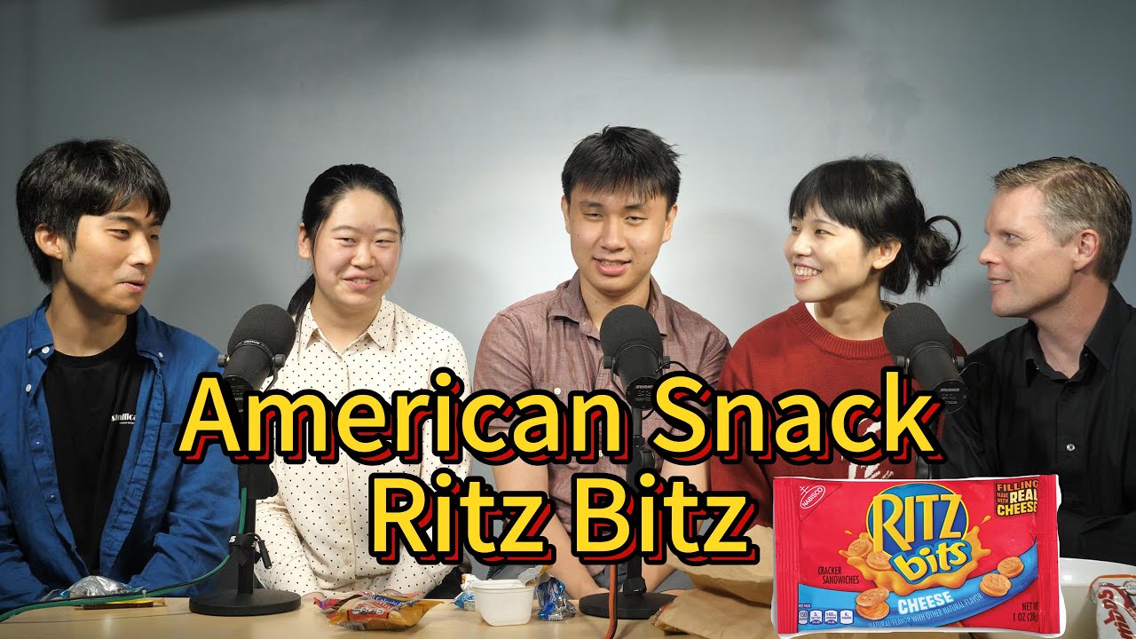 American Snacks Sampler | Part 1 Ritz Bitz - Cheese Crackers - YouTube