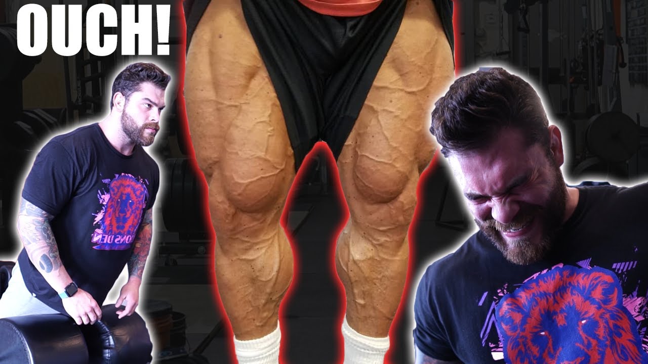 My Legs are DESTROYED I Tried John Meadows Leg Day (Athletic leg ...