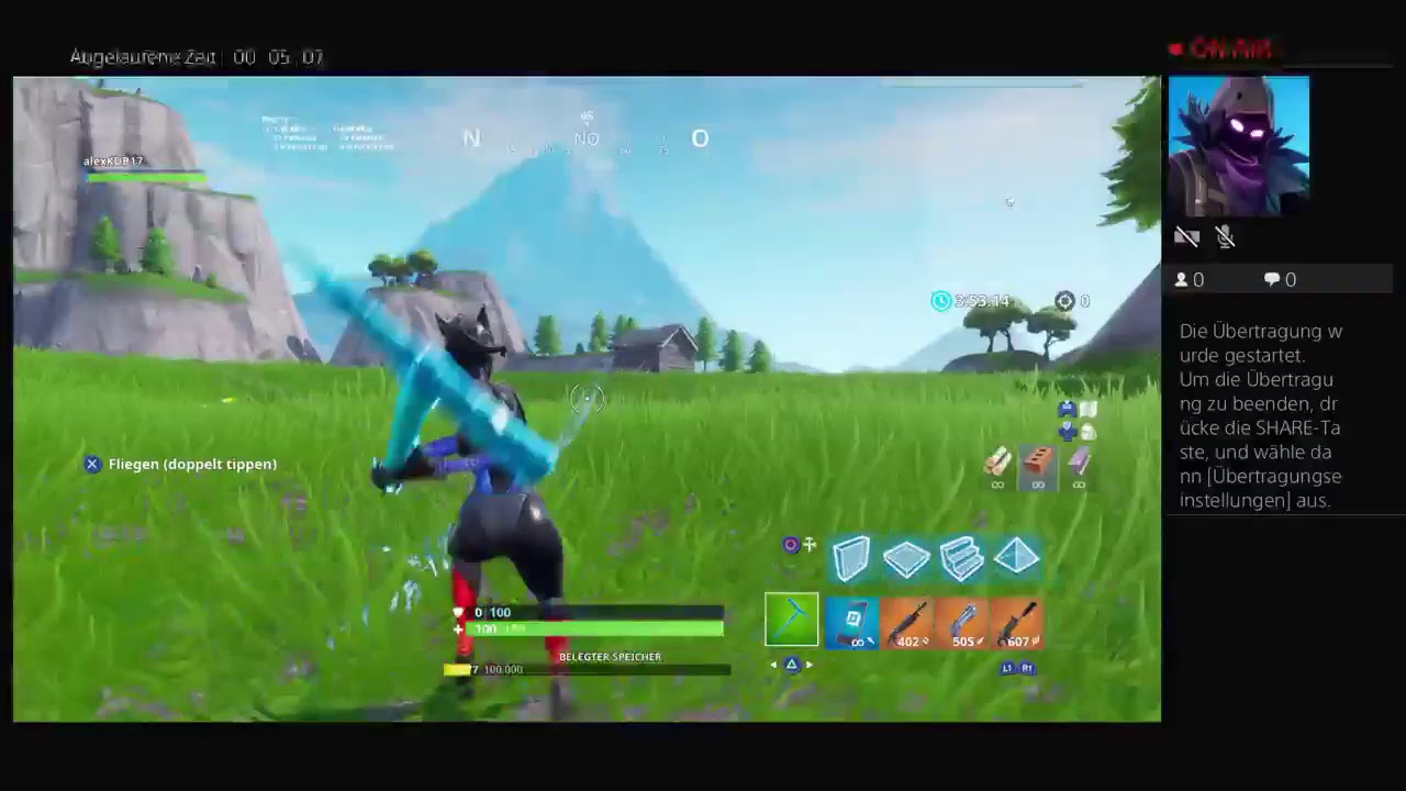 The Lynx skin and new pickaxe - YouTube