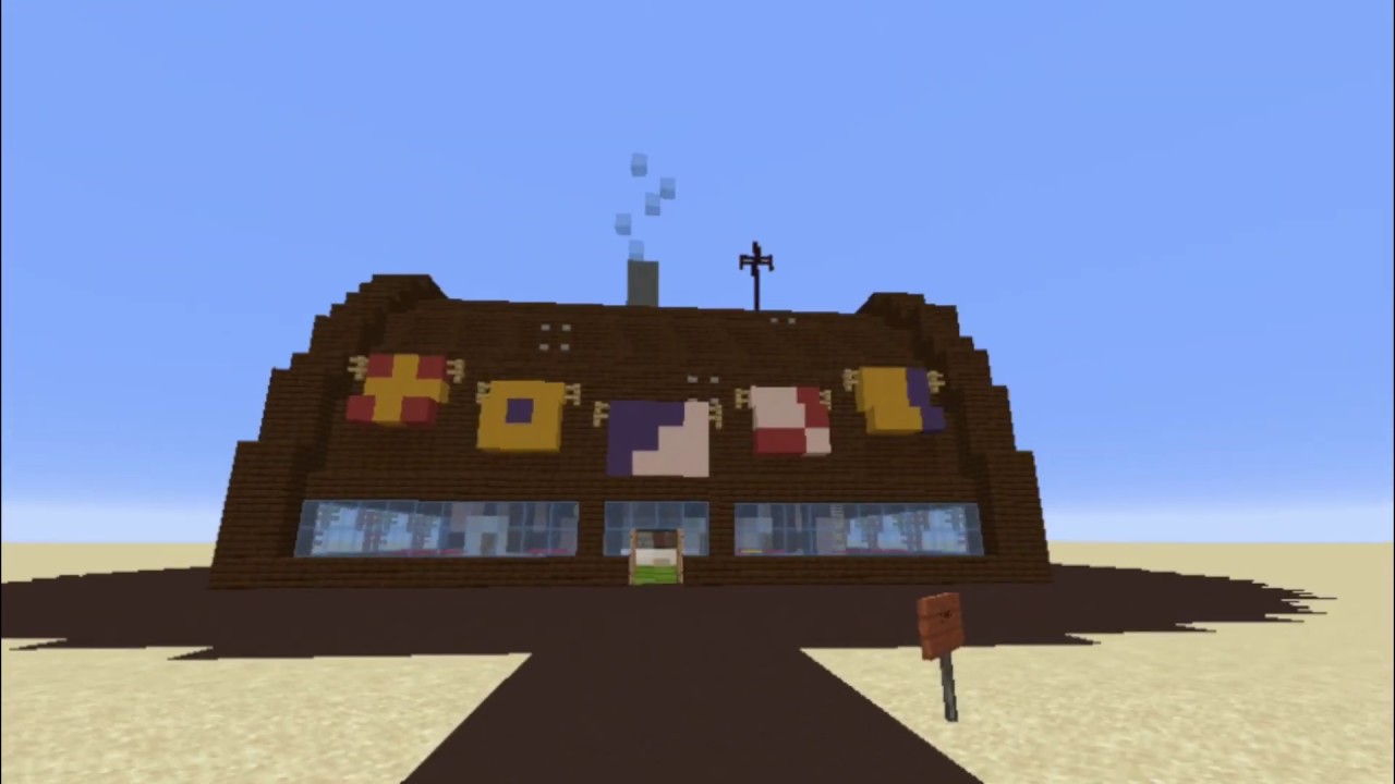 The Krusty Krab In Minecraft - YouTube