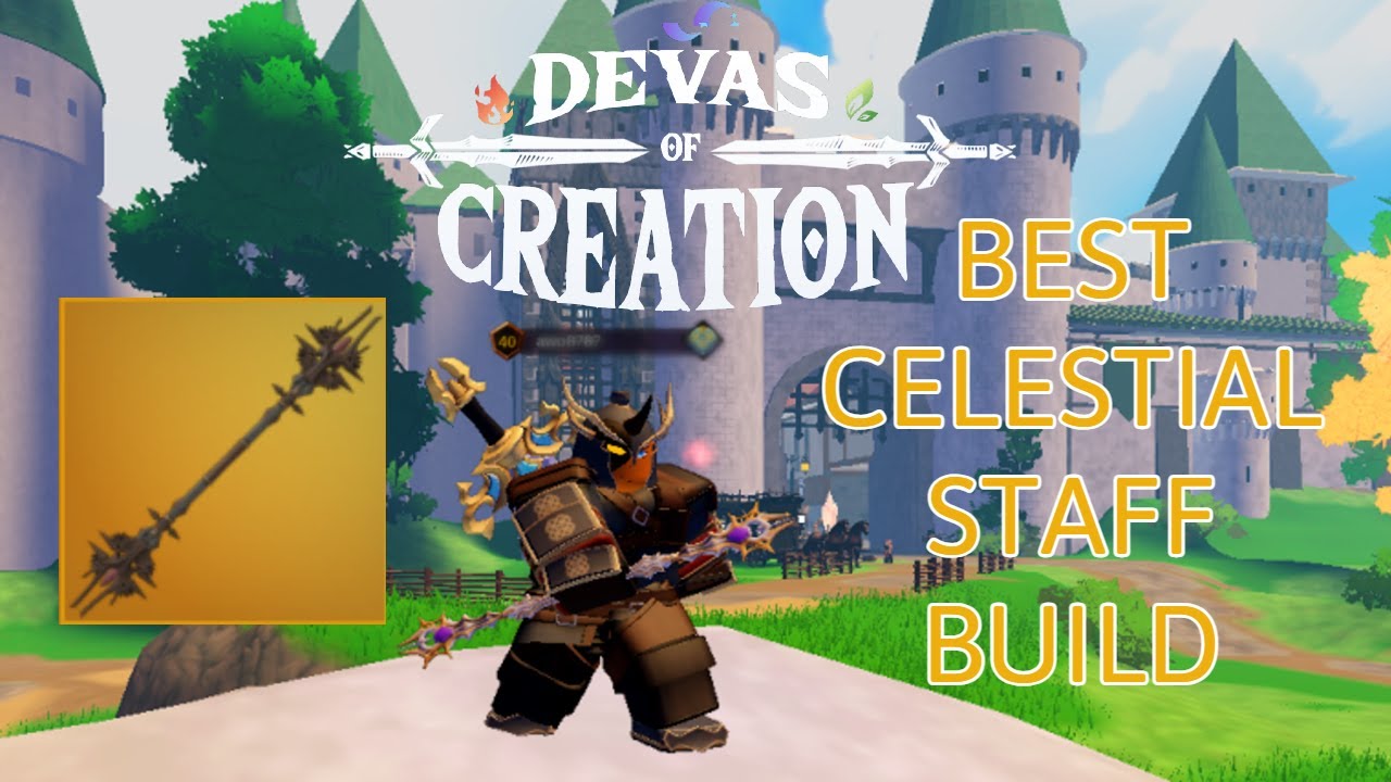 The BEST Celestial Staff Build in Devas of Creation - YouTube