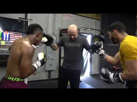 Joshua Greer Jr & Josh Zuniga Working Mitts Together With Jon Pullman ...