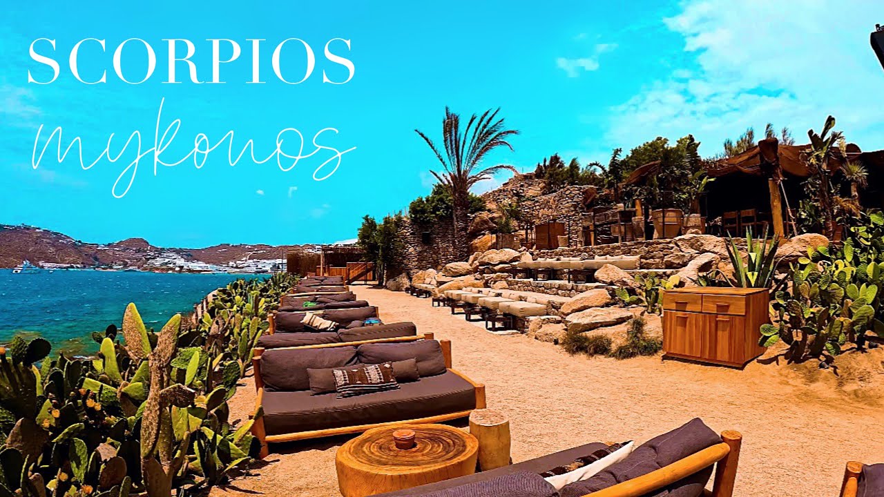 [4K] Scorpios Mykonos 2023 Full Walkaround and Menu - YouTube