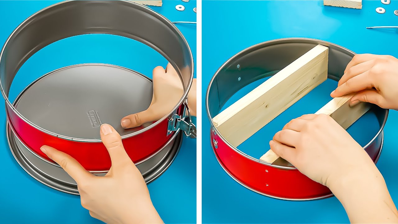 Don't Throw Your Old Cake Pans Away | 14 Awesome Upcycling Ideas! - YouTube