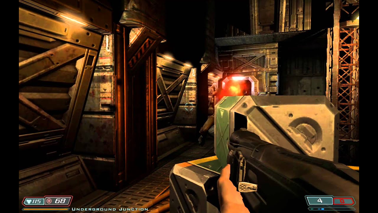 Doom 3 Bfg edition- Nvidia Shield tablet - YouTube