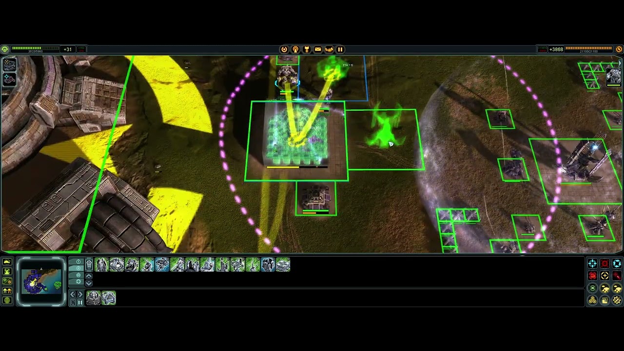 Supreme Commander: UEF Mission 6: Operation Stone Wall - YouTube