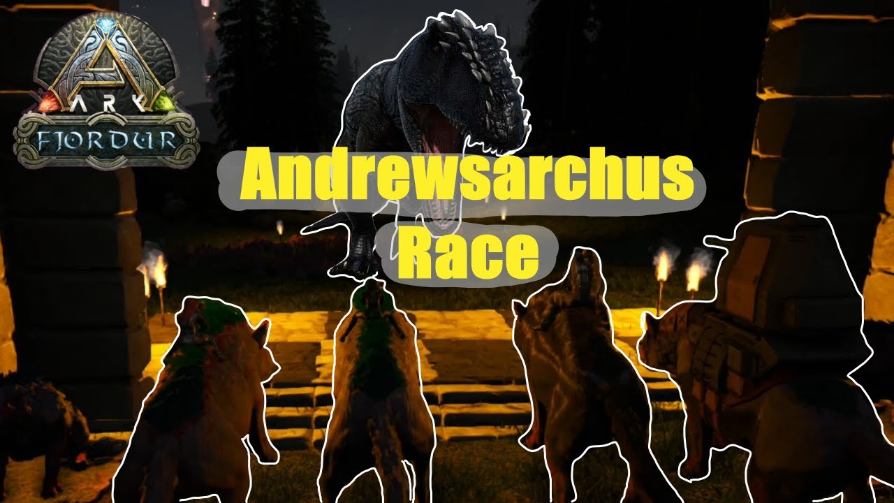 Andrewsarchus Race | Ark Fjordur - YouTube