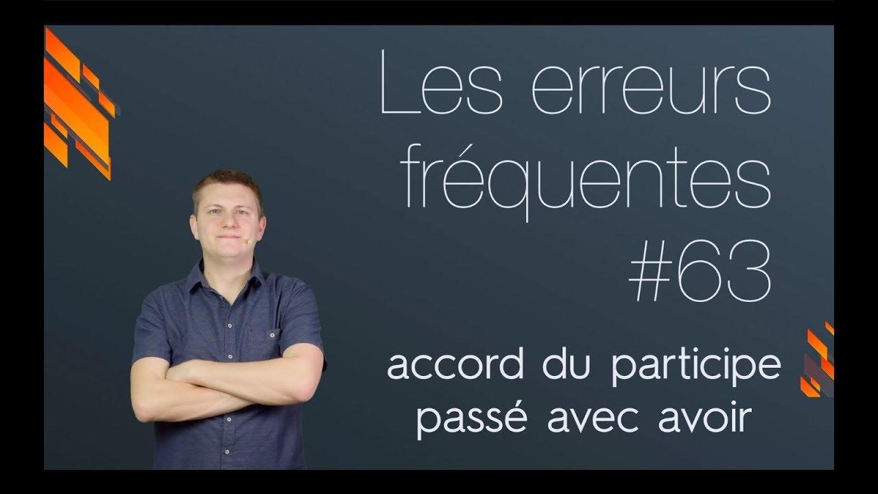 L'accord du participe passé avec "avoir" (Conjugaison française) - YouTube