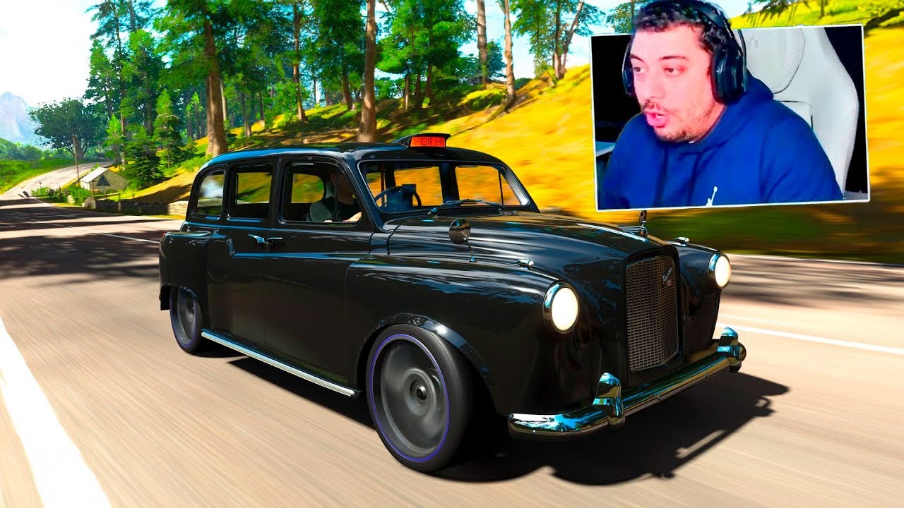 UM TAXI V8 - SABIA QUE NÃO IA DAR CERTO - FORZA HORIZON 4 - YouTube