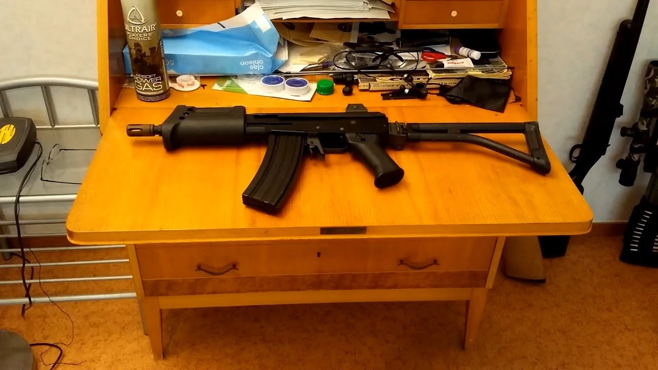En airsoft-favorit: Galil MAR från King Arms. - YouTube