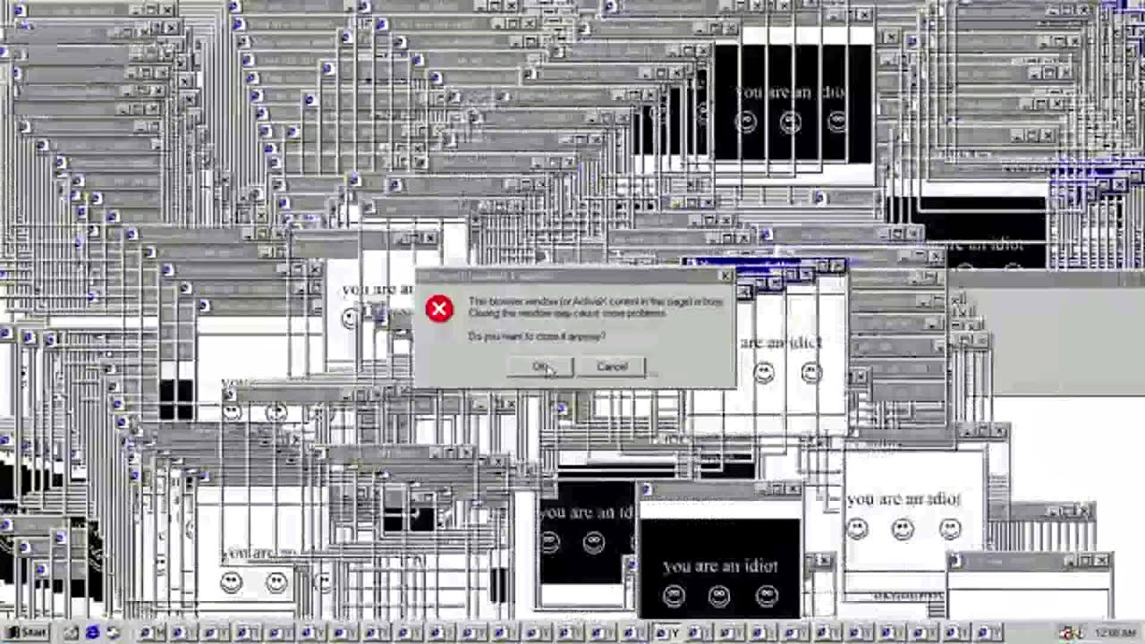 Realmente sorprendente!!!, mira el virus "You are an idiot" - YouTube